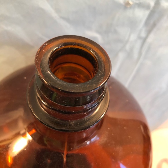 UpJohn | Other | 409 Vintage Mid Century Vintage Amber Brown Glass Jug ...